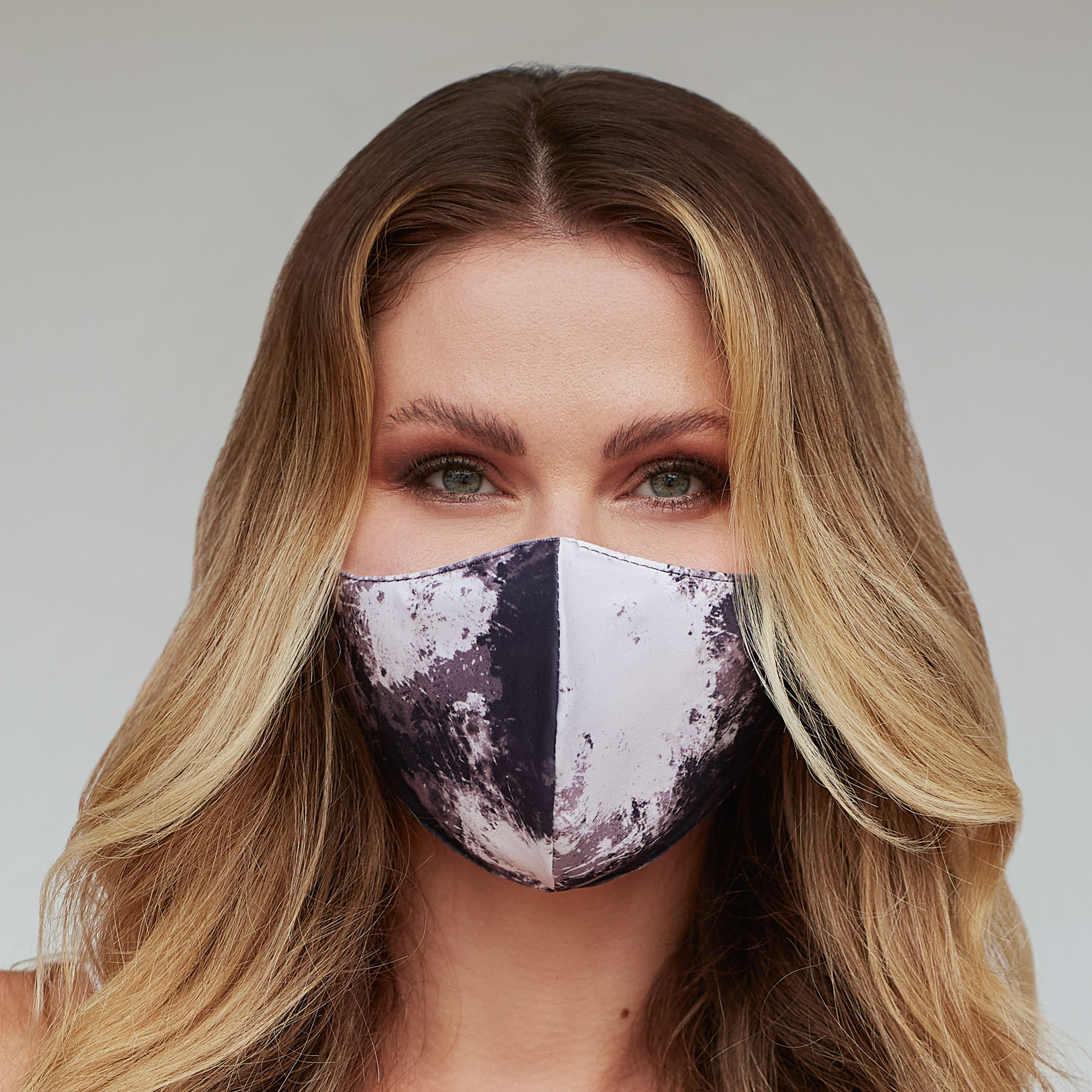 White Tie Dye Face Mask - Walmart.com