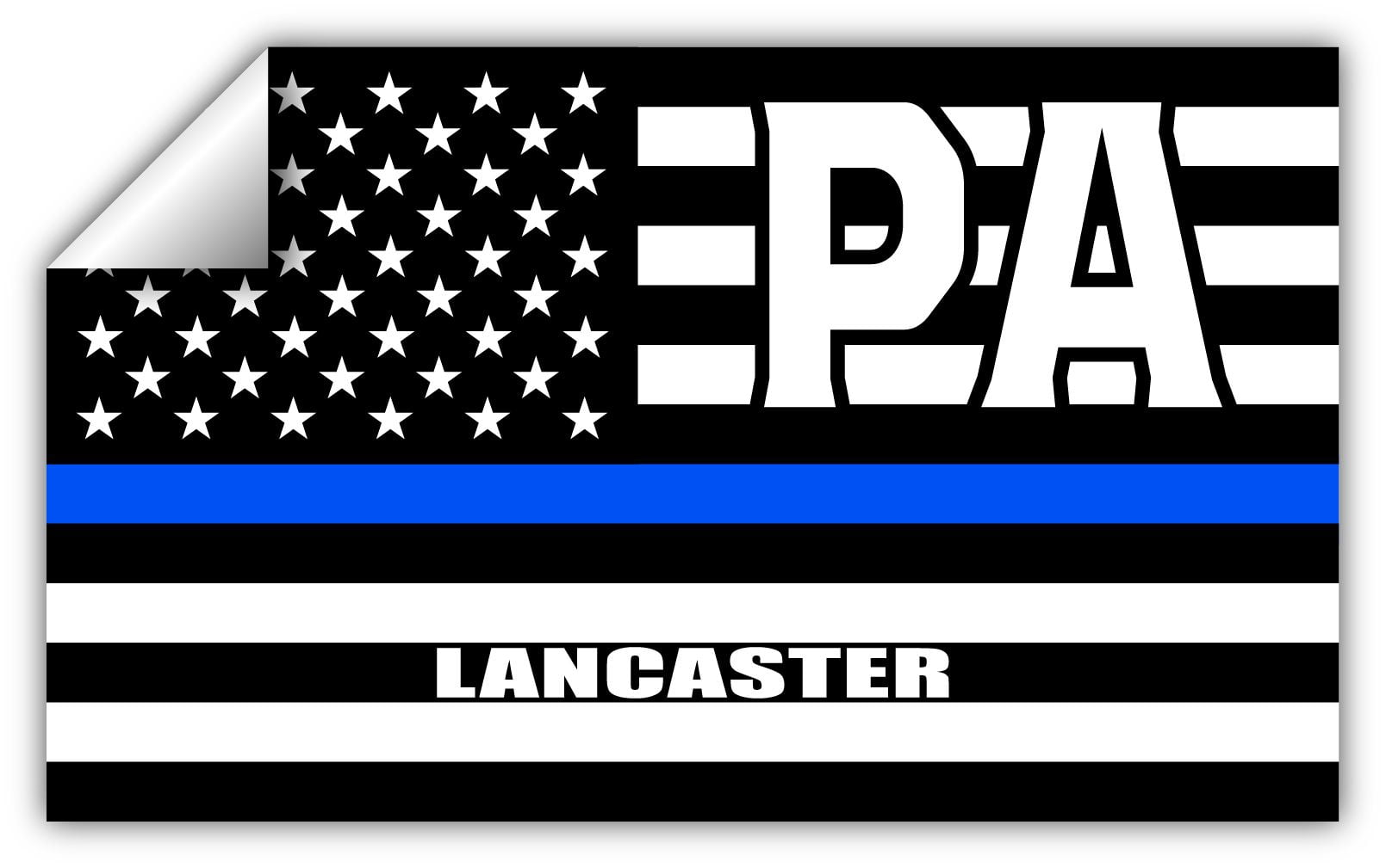 Lancaster PA Pennsylvania Lancaster County Thin Blue Line Stealthy USA ...