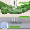 Dog Grass Mat with Pee Pad,Small Litter Box Indoor Artificial Grass ...