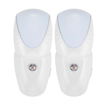 Maxxima Indoor LED Night Lights, Plug-in with Dusk To Dawn Sensor, Cool ...