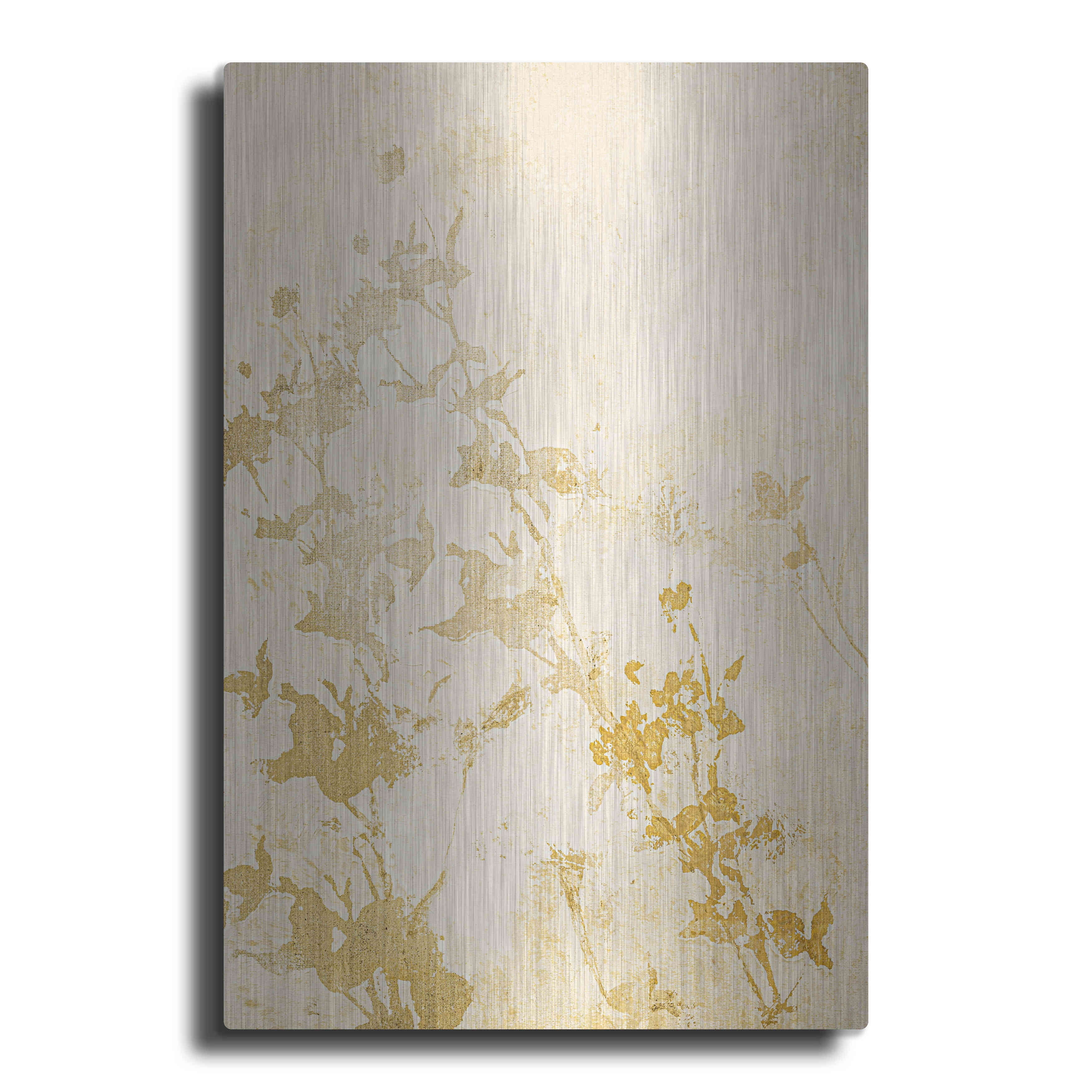 Luxe Metal Art 'Pure Nature 1' by Design Fabrikken, Metal Wall Art, 16 ...