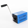 Portable 20W USB Hand Crank Generator Emergency Manual Dynamo - Blue ...