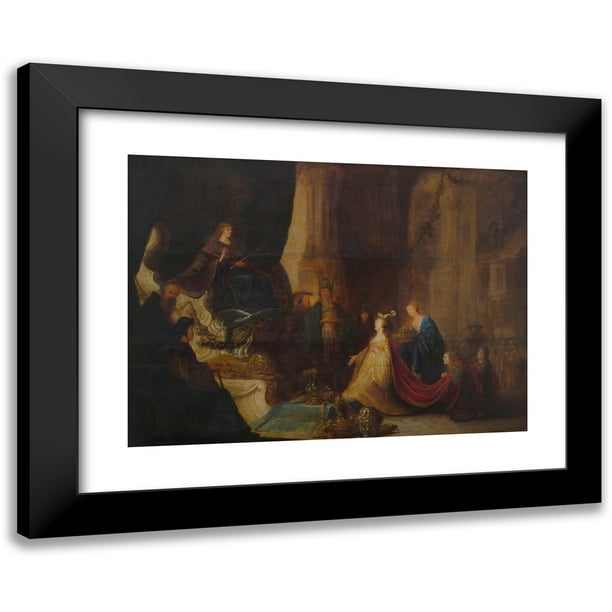 Jacob Willemsz De Wet 18x14 Black Modern Framed Museum Art Print Titled ...