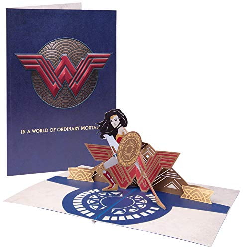 Wonder Woman Pop-Up Card - You?re A Wonder Woman - Deluxe Handcrafted ...