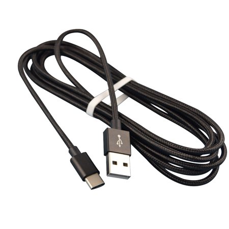 Nylon Braided Type-C Cable Data Transfer Max Type-c cable; 2.4A ...