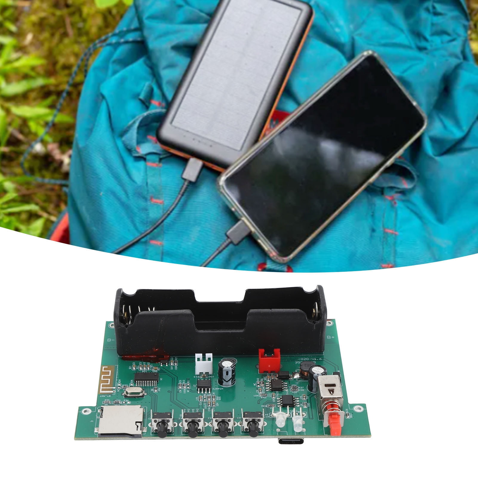 Tablero Decodificador de sonido ANGGREK Receptor Estéreo Tipo C carga ...