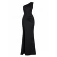 PBFRDSJ Bodycon Dresses for Women One Shoulder Sleeveless High Split ...