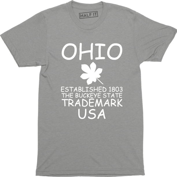 Half It - Ohio Established 1803 The Buckeye State Trademark Usa ...