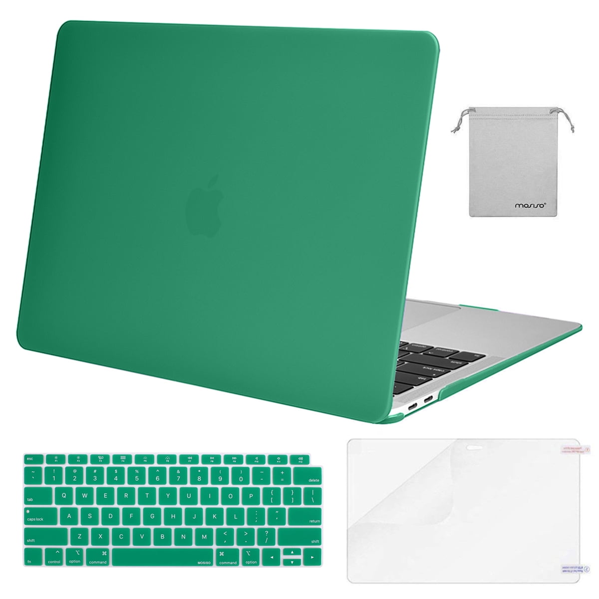 Mosiso MacBook Air 13 inch Case 2019 2018 Release A1932 Hard Cover ...