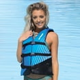 Airhead Ramp Adult Universal Oversize Open Sided Boating Blue Life Vest ...