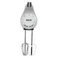 5-Speed 150W Hand Mixer with Silver Accents and Storage Clip Black ...