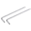 Unique Bargains 2 Pcs 1/4" Drive Socket Breaker L Shape Extension Bar ...