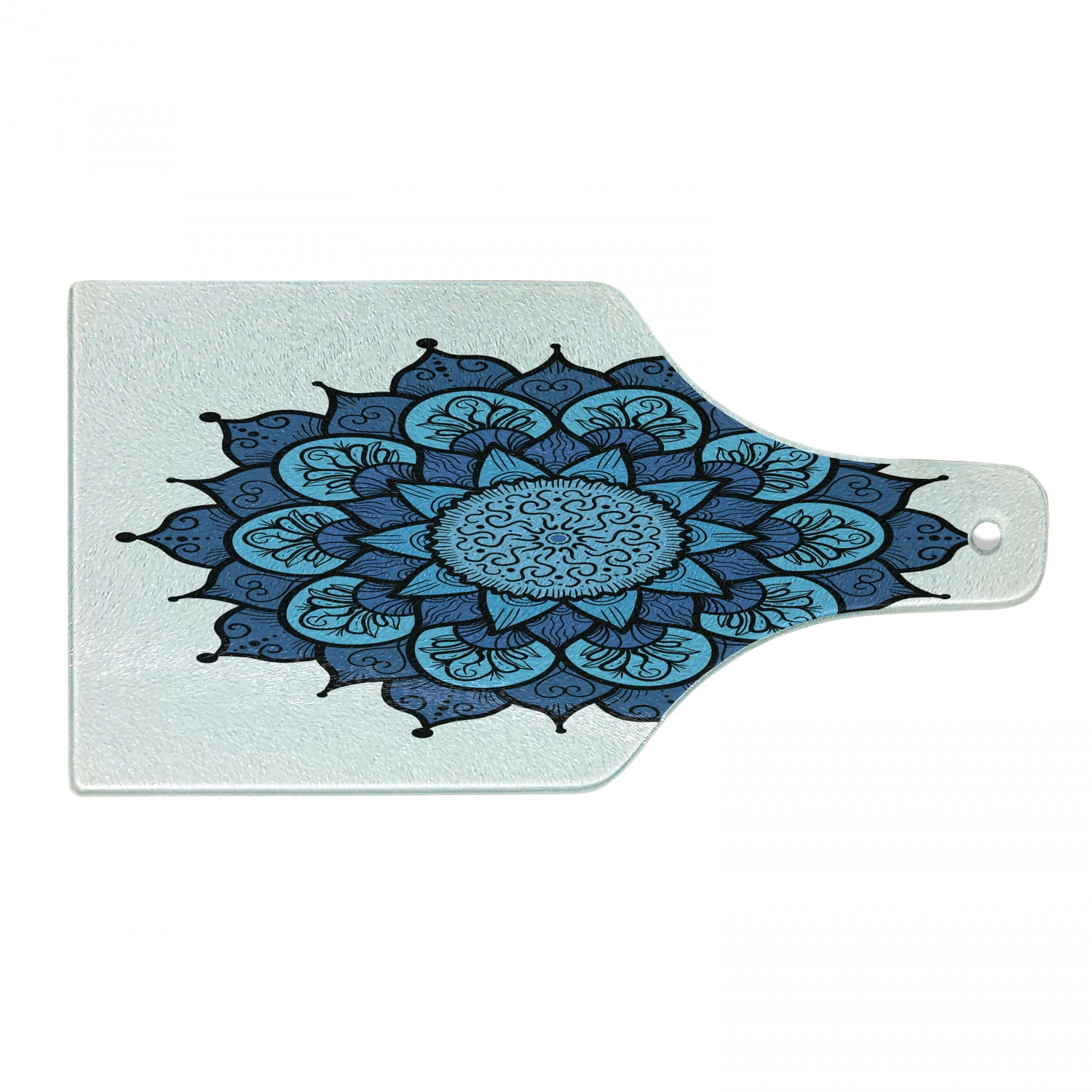 Lotus Cutting Board, Style Traditional Magic Vintage Leaves Symbolic ...