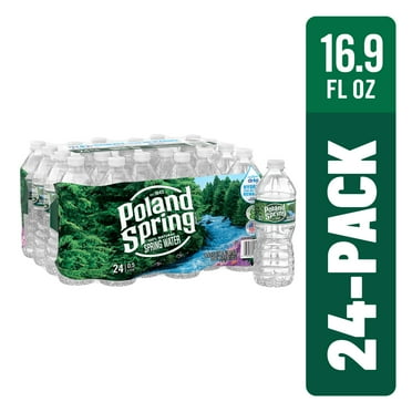 POLAND SPRING Brand 100% Natural Spring Water, 16.9-ounce plastic ...