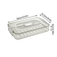 Kokovifyves Meat Container for Fridge 3 Layer Layer Lunch Meat ...