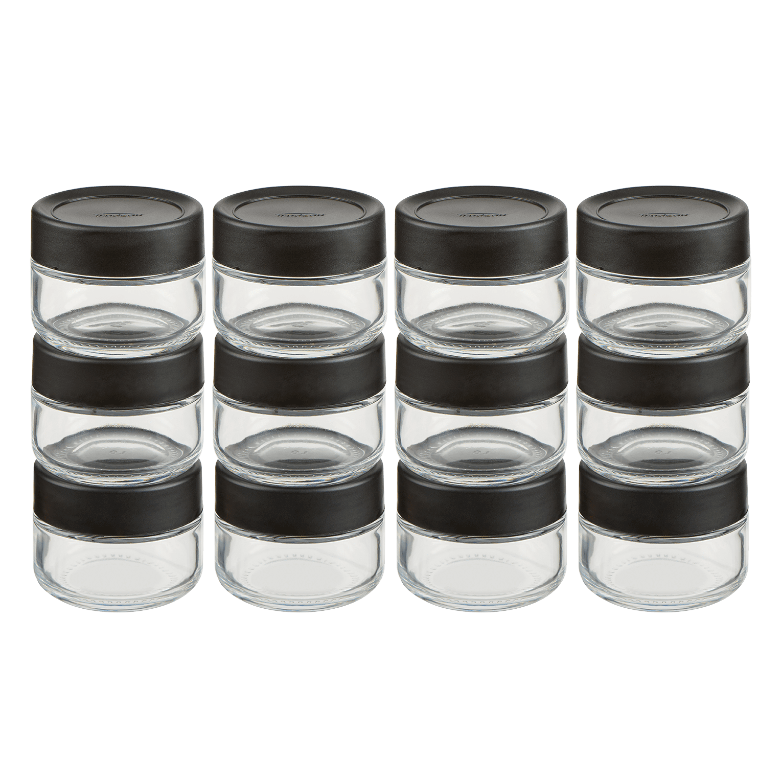 Click here for Trudeau Stak Set Of 12 Small Glass Spice Storage J... prices
