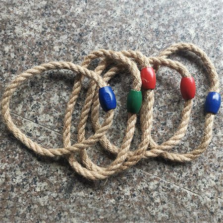 Wooden Ring Toss Game Set Indoor Outdoor Children Toys Hand-eye ...