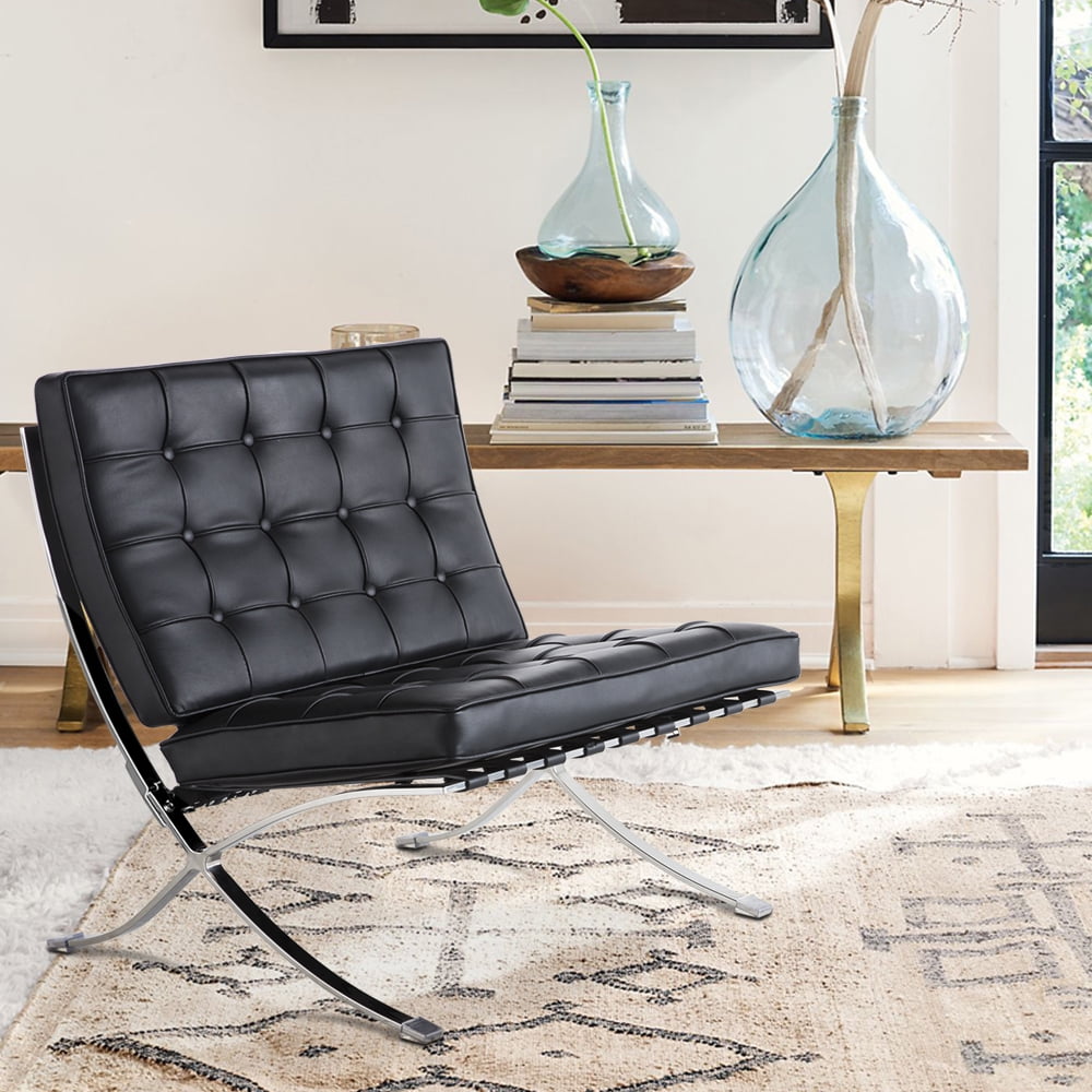 Modern Leisure Chair Lounge chair Leather Side Chair Club Chair with ...