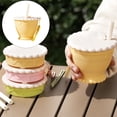 7829 Practical Folding Cup Safe Nontoxic Silicone Camping Mug With Lid ...