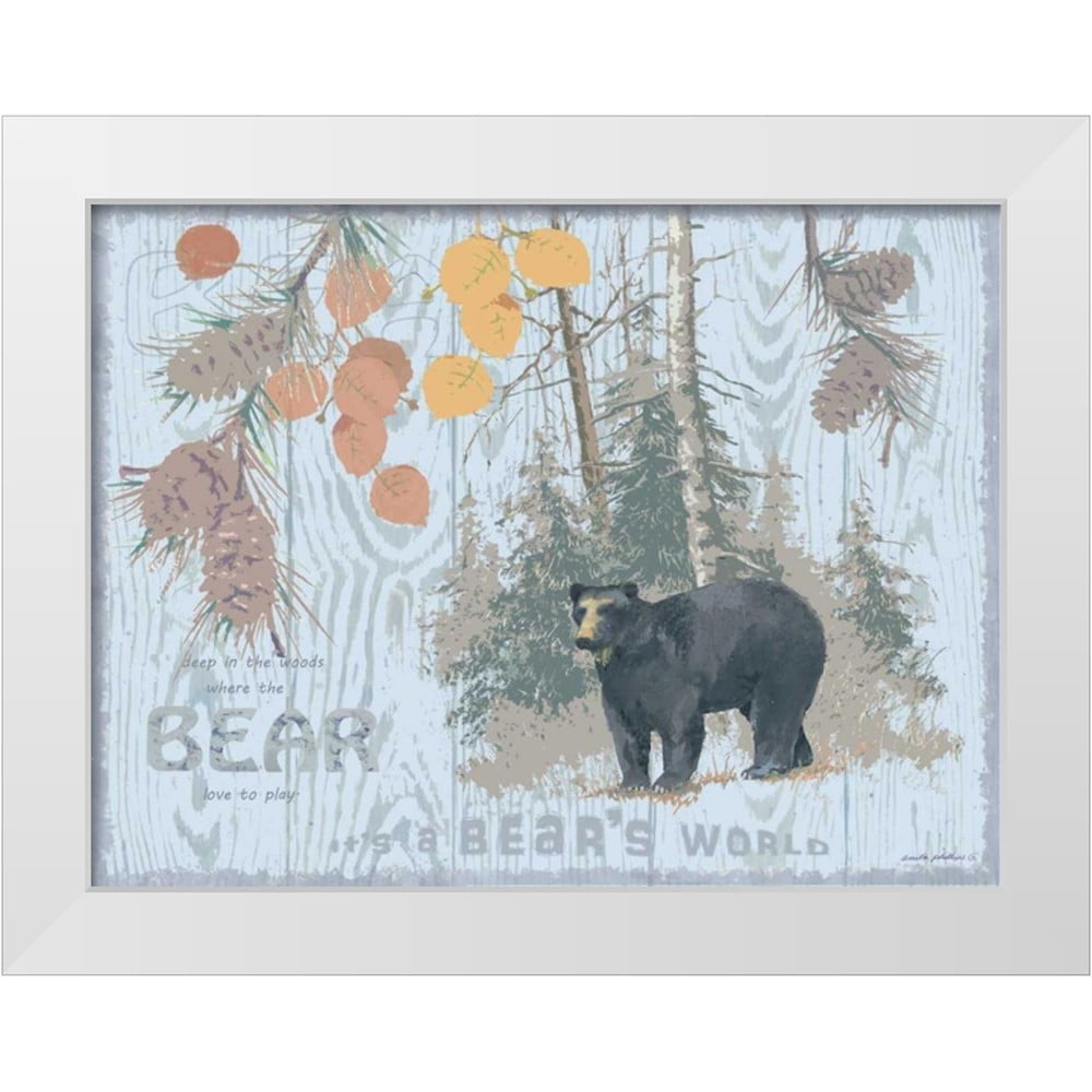 Phillips, Anita 24x19 White Modern Wood Framed Museum Art Print Titled ...