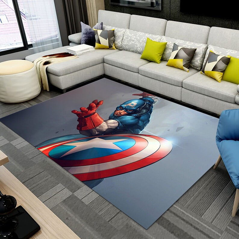 Captain America Rug