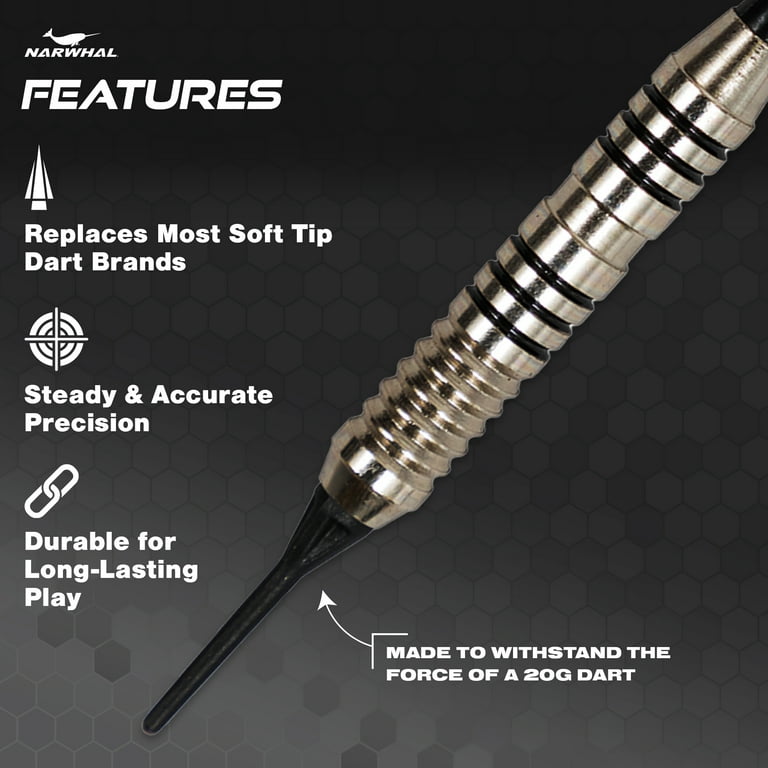 Darts Point Unicorn Replacement Epic Soft Tip Dart Points Phil Taylor Darts