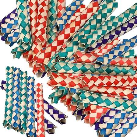 50 Pieces Chinese Finger Trap Finger Toys Classic | Walmart Canada