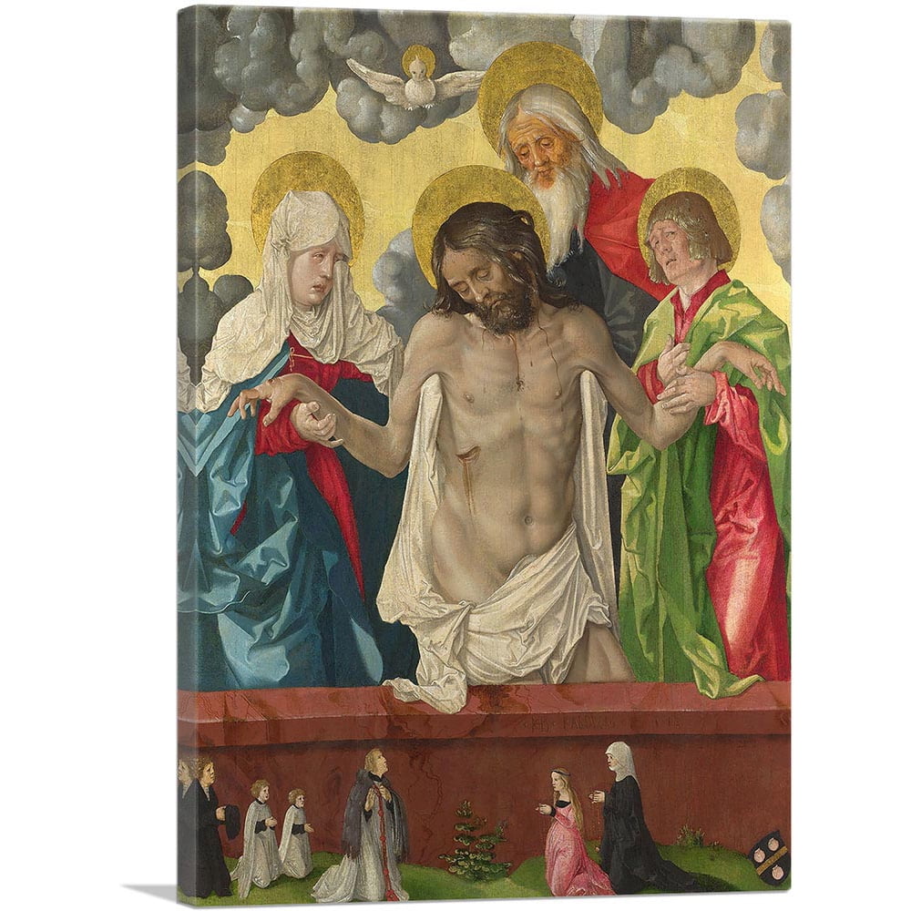 ARTCANVAS The Trinity And Mystic Pieta Canvas Art Print by Hans Baldung ...