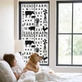 Chicken Cow Pig Window Privacy Film, Farmhouse Animal Windmills ...