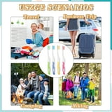 Rumbeast Portable Folding Toothbrush 8Pcs Soft Bristles for Sensitive ...