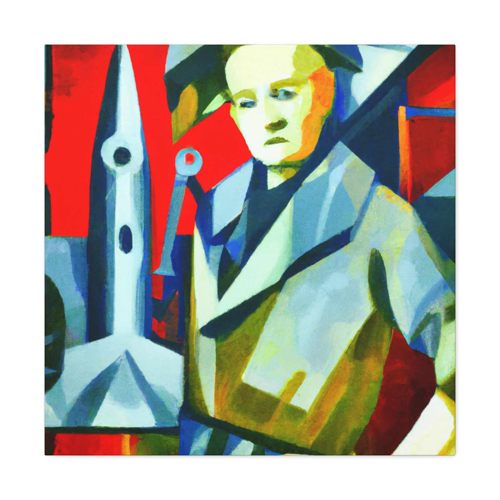 Engineer's Pop Art Painting - Canvas - Walmart.com