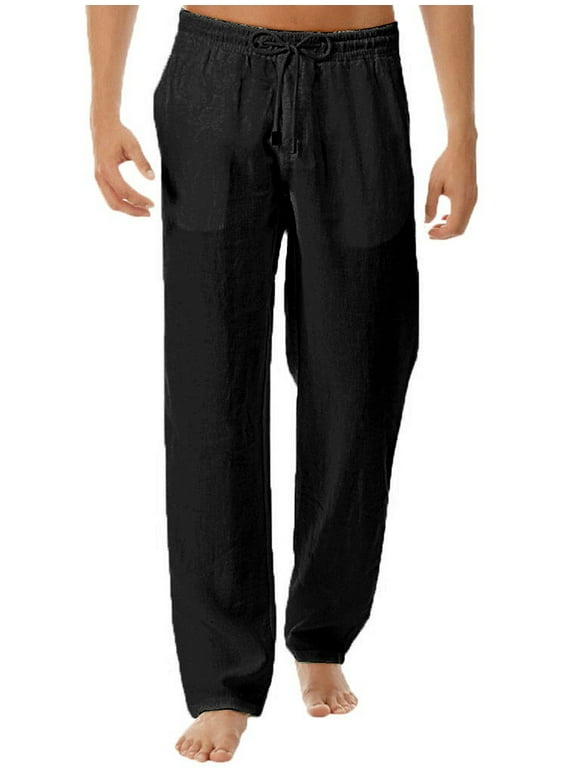 Drawstring Pants Men