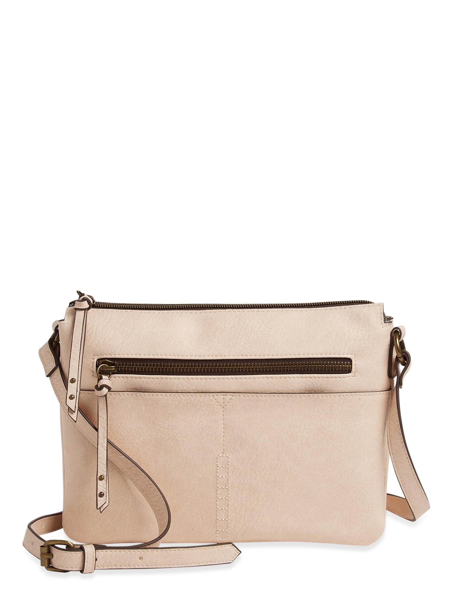 Time and Tru Women's Sadie Essential Crossbody Purse - Walmart.com