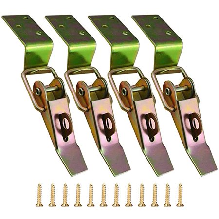 SHTKUYING 4 Pieces Lever Clasp Spring Catch Latch Toggle Small Tension ...