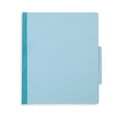 30-Pack Light Blue Letter-Size Classification Folders with 1 Divider, 2 ...