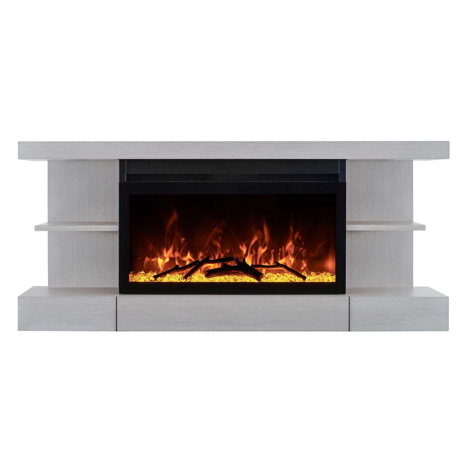 Click here for Activeflame Electric Fireplace Floating Mantel She... prices