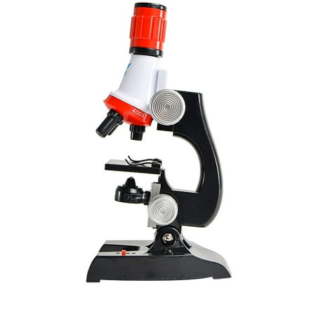 PERTTYUNG 1200X Microscope Kit Homeschool Educational Microscopio Toy ...
