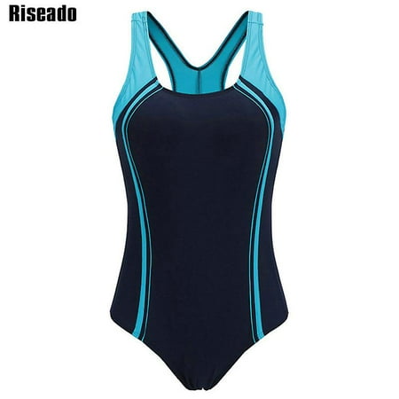 Colorblock Een Stuk Badpak 2022 Racerback Badmode Vrouwen Sport Zwemmen ...