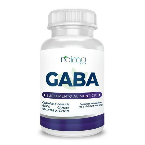 Suplemento Alimenticio Gaba 100 Capsulas De 500 Mg Naima Lab Gaba | Walmart en línea