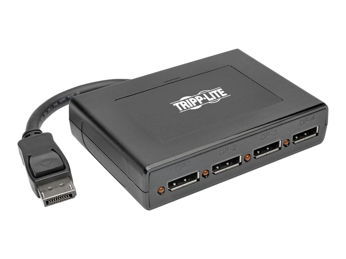 Tripp Lite 4Port DisplayPort Multi Stream Transport MST Hub 4K DP 1 2 tripp-lite-4port-displayport-multi-stream-transport-mst-hub-4k-dp-1-2