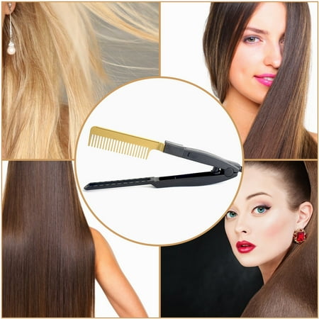 Dry Wet Straightening Comb Portable Ceramic Fast Dry Wet Heating ...