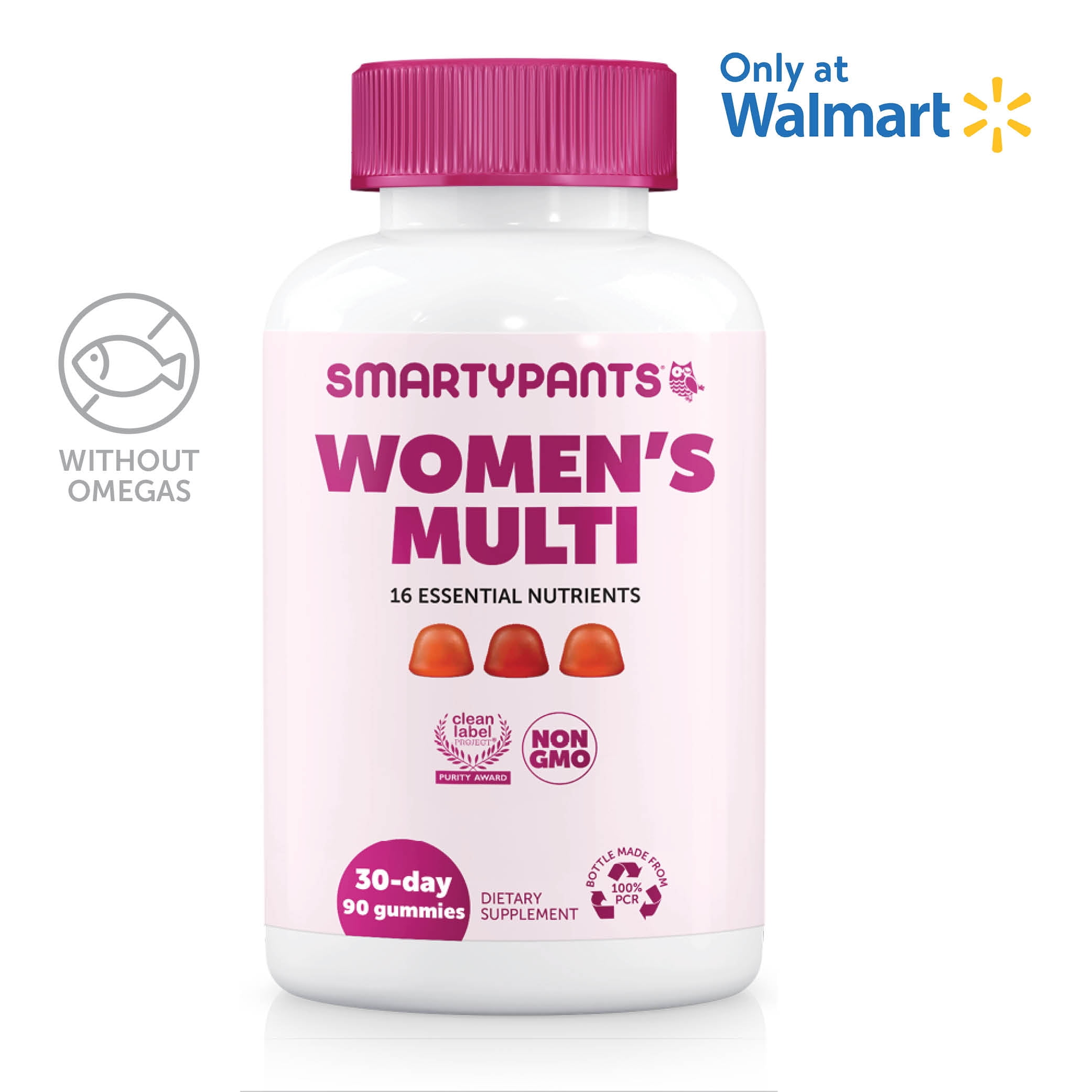 SmartyPants - SmartyPants Women's Multi Vitamin, 90ct - ONLY AT WALMART ...