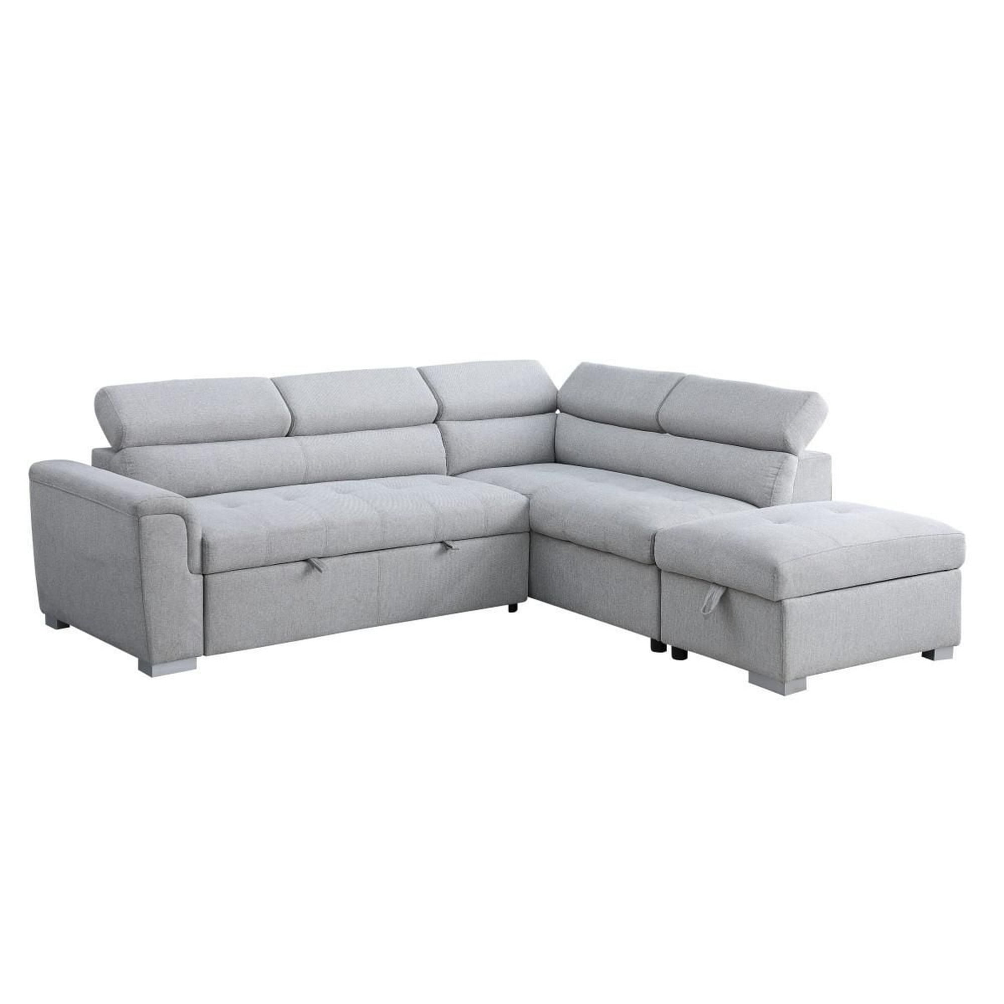 Click here for Brassex Boris Sectional/Sleeper Bed With Storage... prices