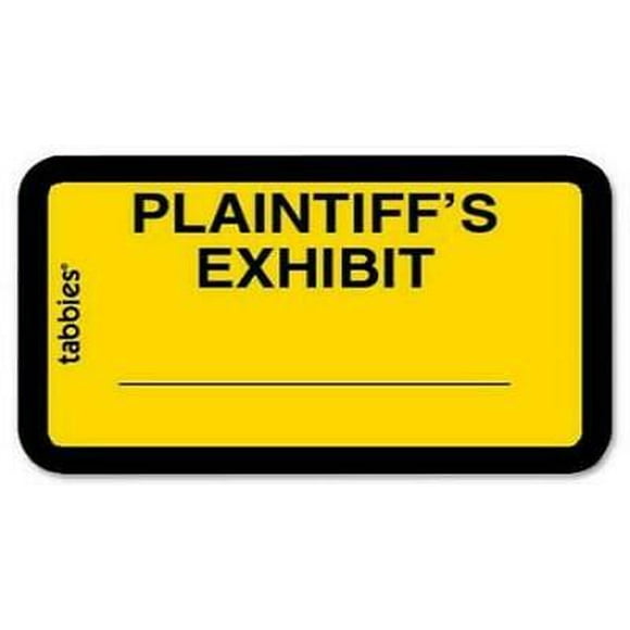 Exhibit Labels