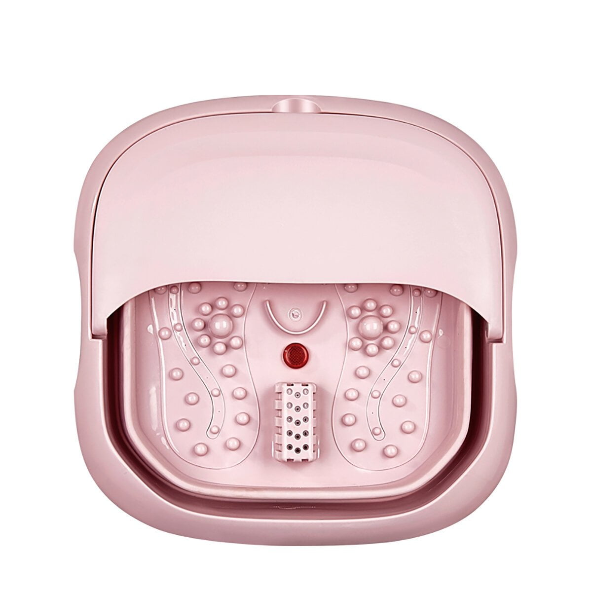 Foldable Heated Foot Spa Bath Massager Heating And Bubble Wave Foot