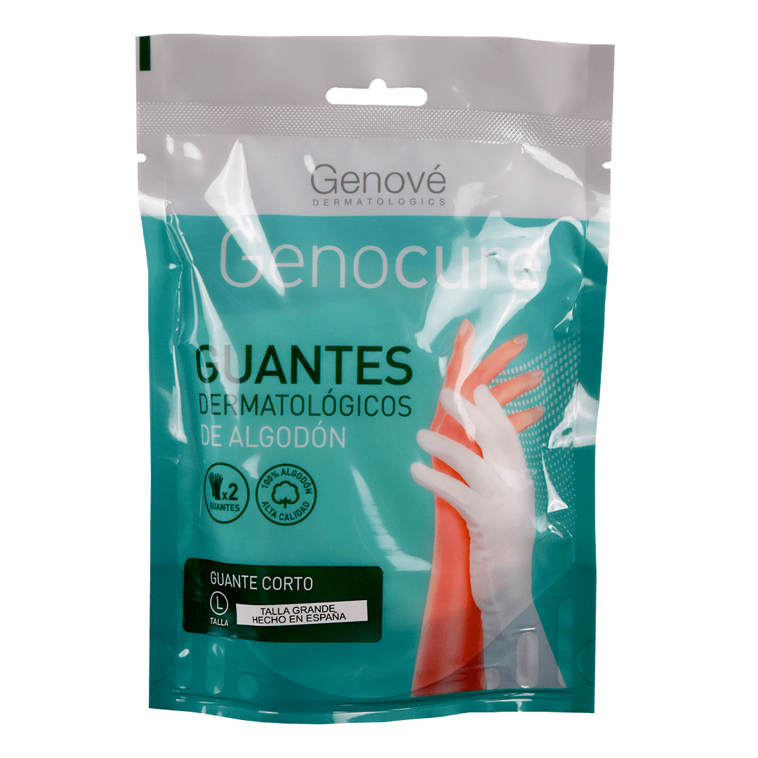 Guantes Dermatológicos de Algodón Genocure GENOVE GUANTES TALLA GRANDE ...