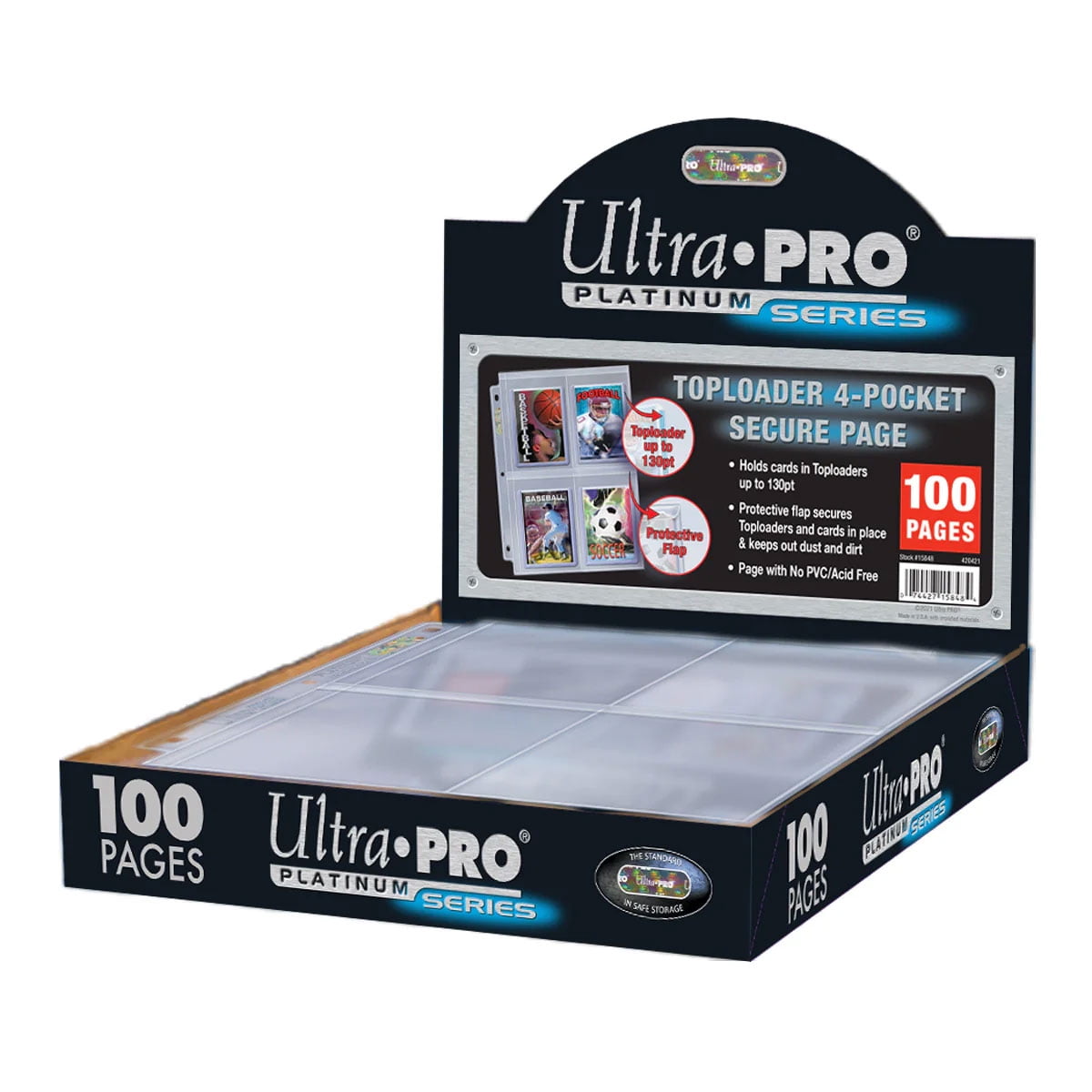Click here for Ultra Pro Premium Series 4-Pocket Secure Pages (10... prices