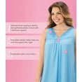 Exquisite Form - Women's Sleeveless Short Nightgown - Style 30107 ...