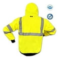 KwikSafety PATROL Safety Jacket, Class 3 Hi Vis, Water Resistant ...