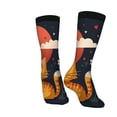 Four Seasons Universal Socks 2 Pairs of Whimsical Mixed Color Socks ...